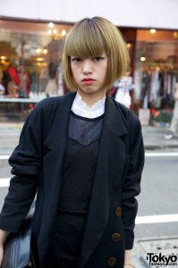 Vintage Street Style Japanese Couple in Harajuku – Tokyo Fashion