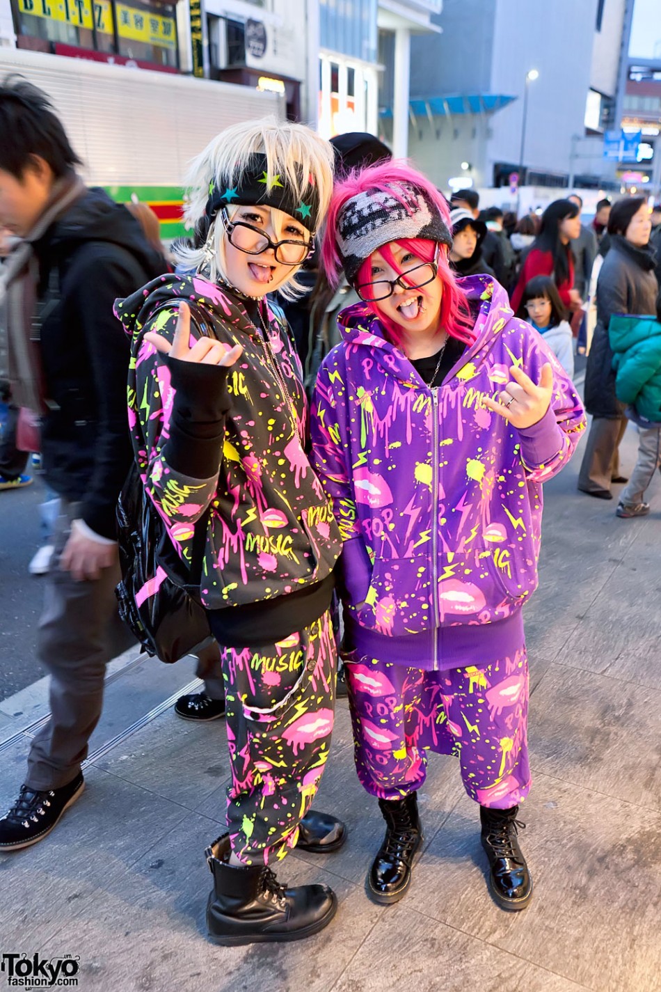Colorful & Fun ACDC Rag “Pop” Girls in Harajuku – Tokyo Fashion
