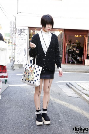 Harajuku Girl’s B&W Style from Kinji, G2? & AHCAHCUM.muchacha – Tokyo ...