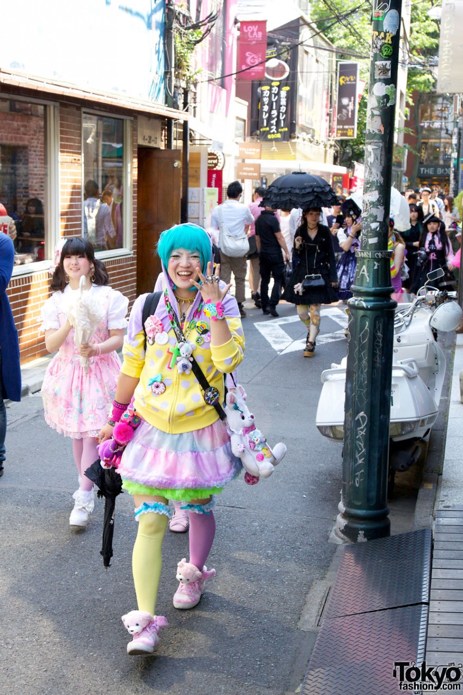 Harajuku Fashion Walk #10 – Pictures & Video of Kawaii Japanese Street ...