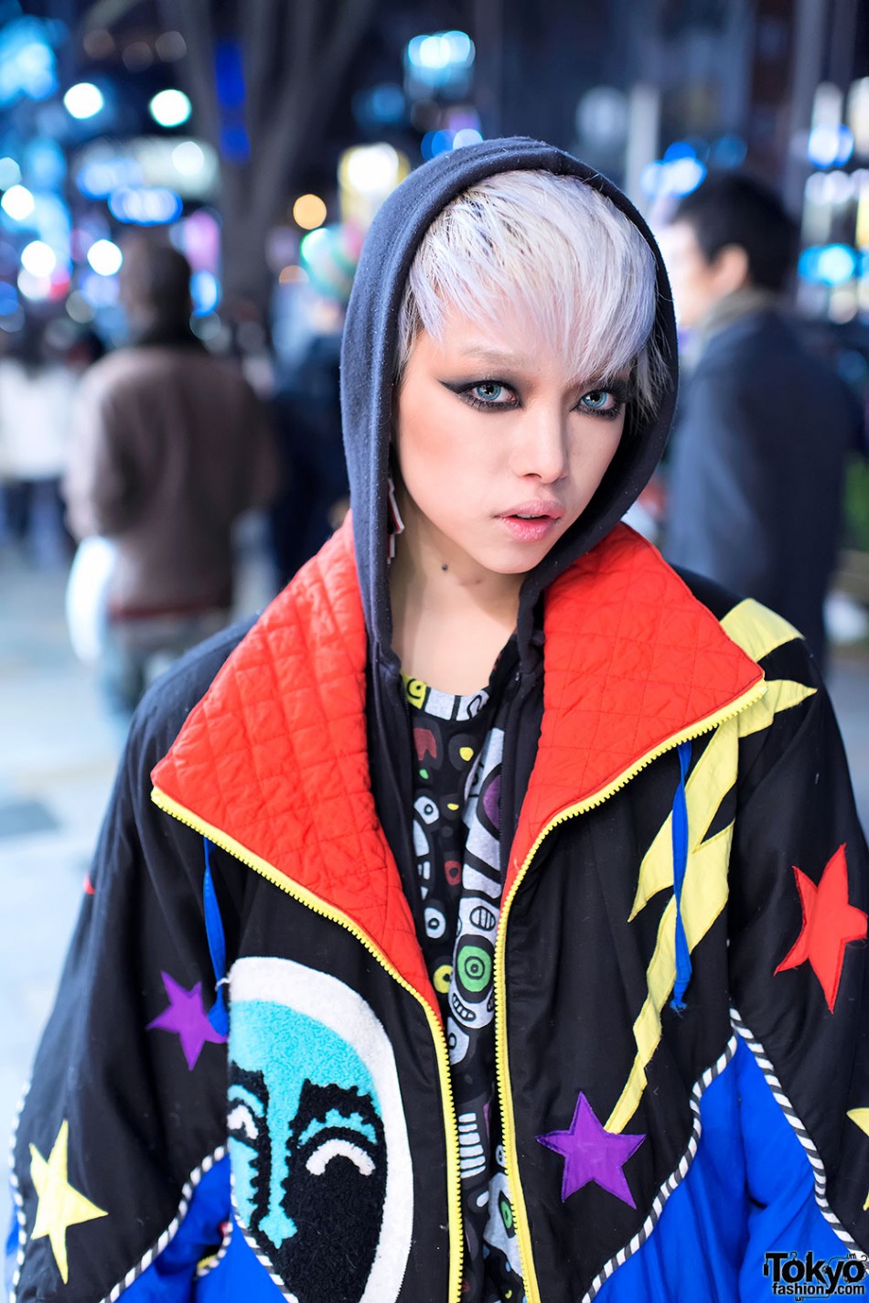 Hirari Ikeda in Harajuku w/ NICOPANDA & Hello Kitty – Tokyo Fashion