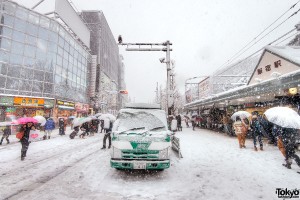 Snow in Harajuku & Shibuya on Coming of Age Day 2013 – Pictures & Video ...