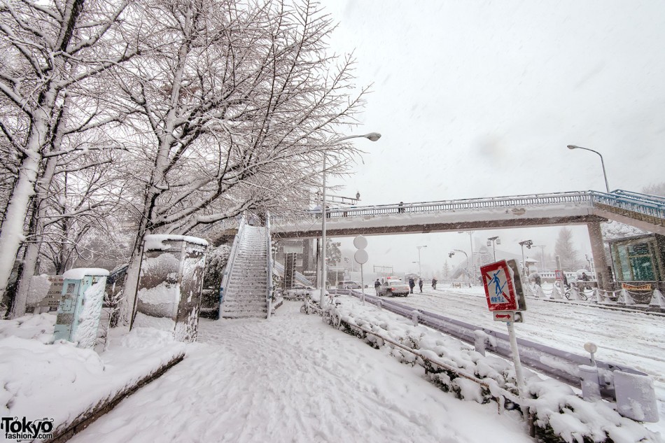 Snow in Harajuku & Shibuya on Coming of Age Day 2013 – Pictures & Video ...