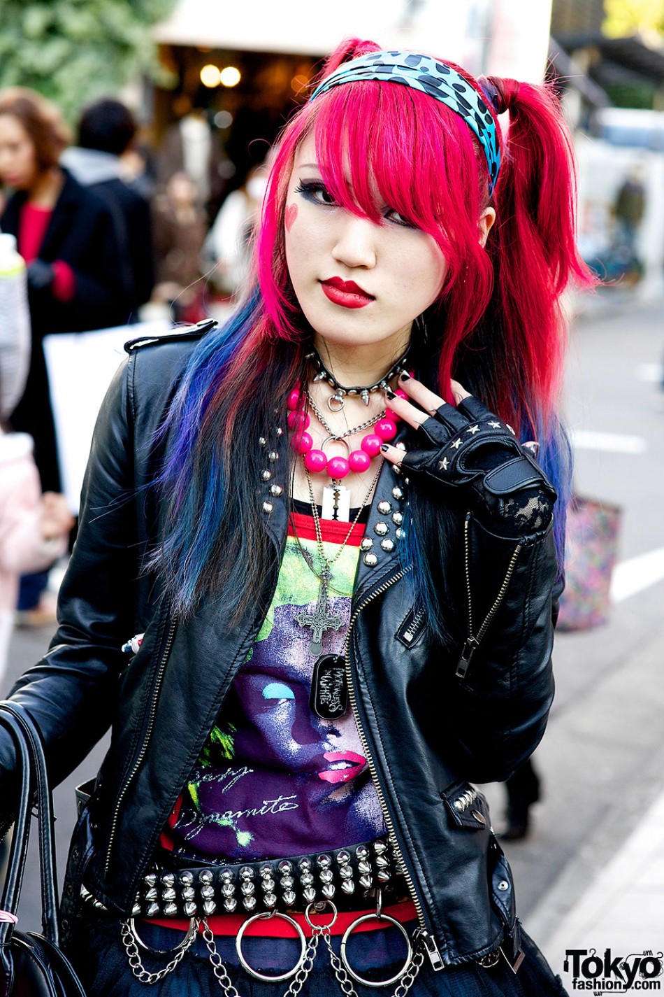 Harajuku Rock Chic w/ G2? Tutu, Dip Dye Hair & Platform Boots – Tokyo ...
