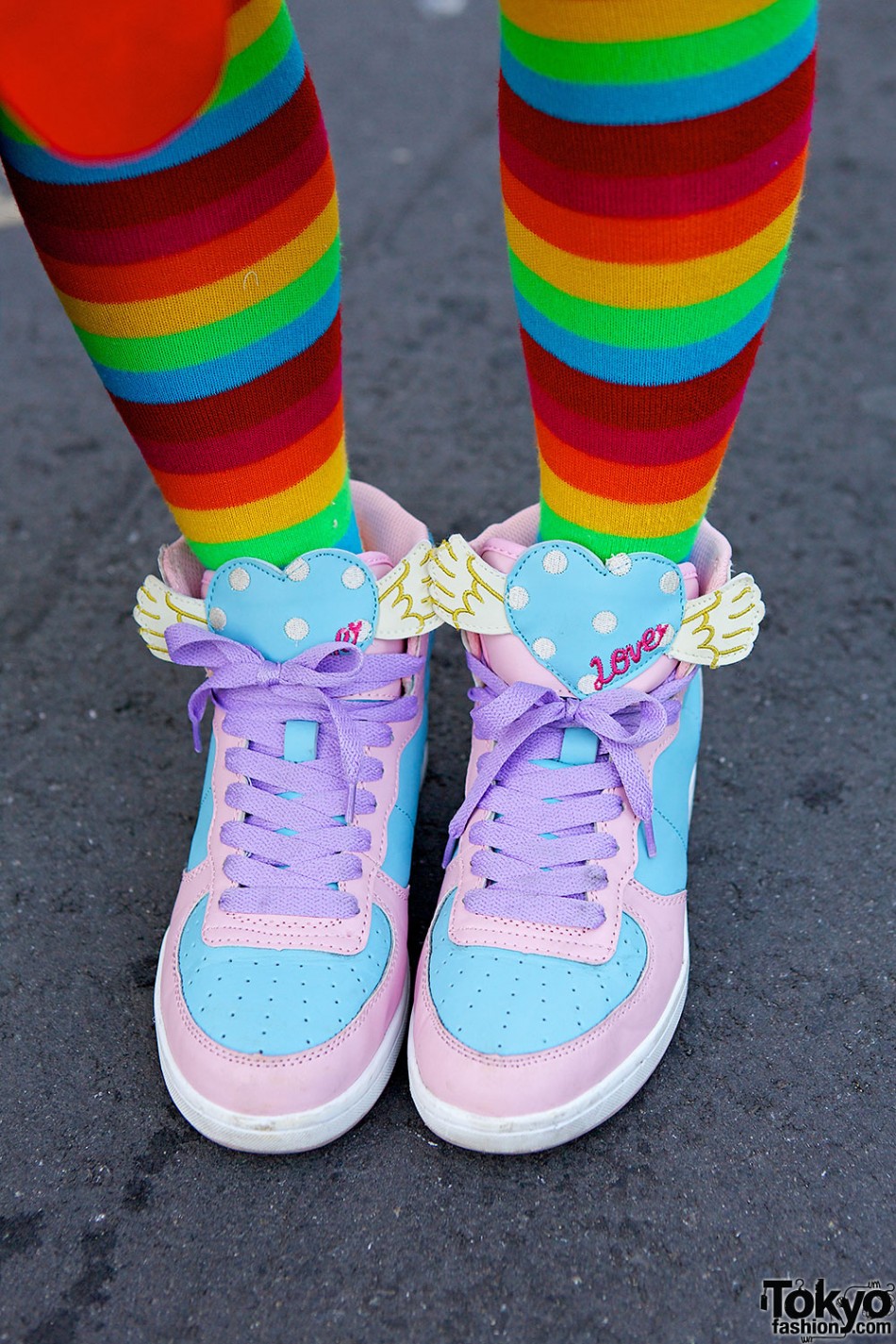 Colorful Hadeko Fashion w/ Tie-Dye & Decora Hair Clips in Harajuku ...