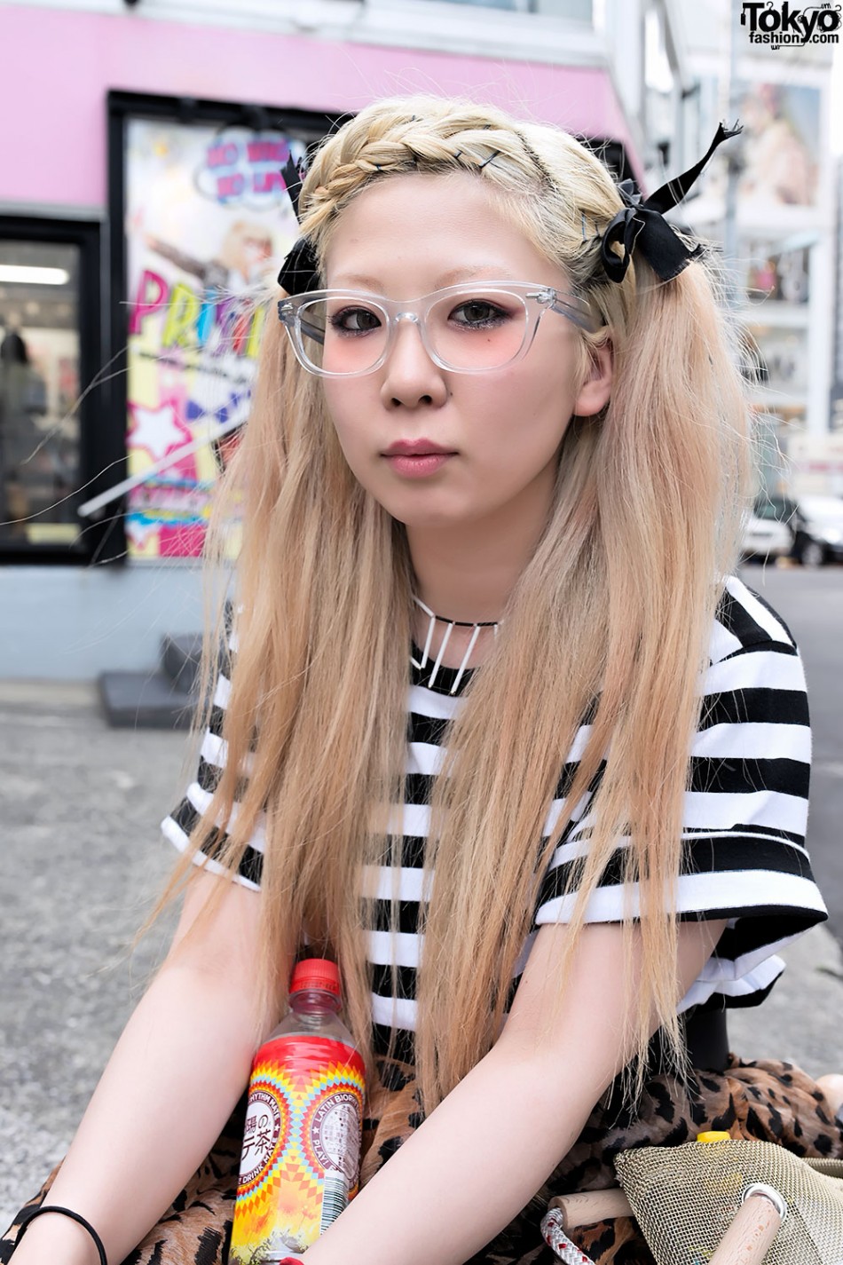 Indie Japanese Designer w/ Long Leopard Skirt & Tokyo Bopper in ...