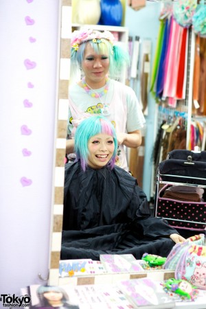Viva Cute Candy! Kawaii & Colorful Hair Salon in Tokyo – Styling Video ...