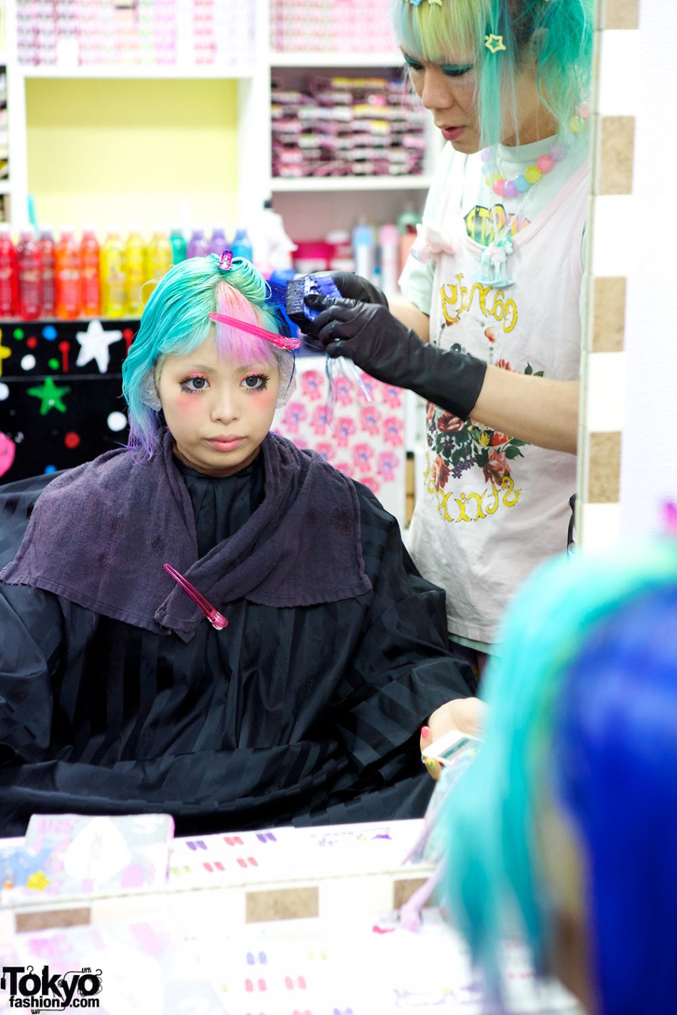 Viva Cute Candy! Kawaii & Colorful Hair Salon in Tokyo – Styling Video ...