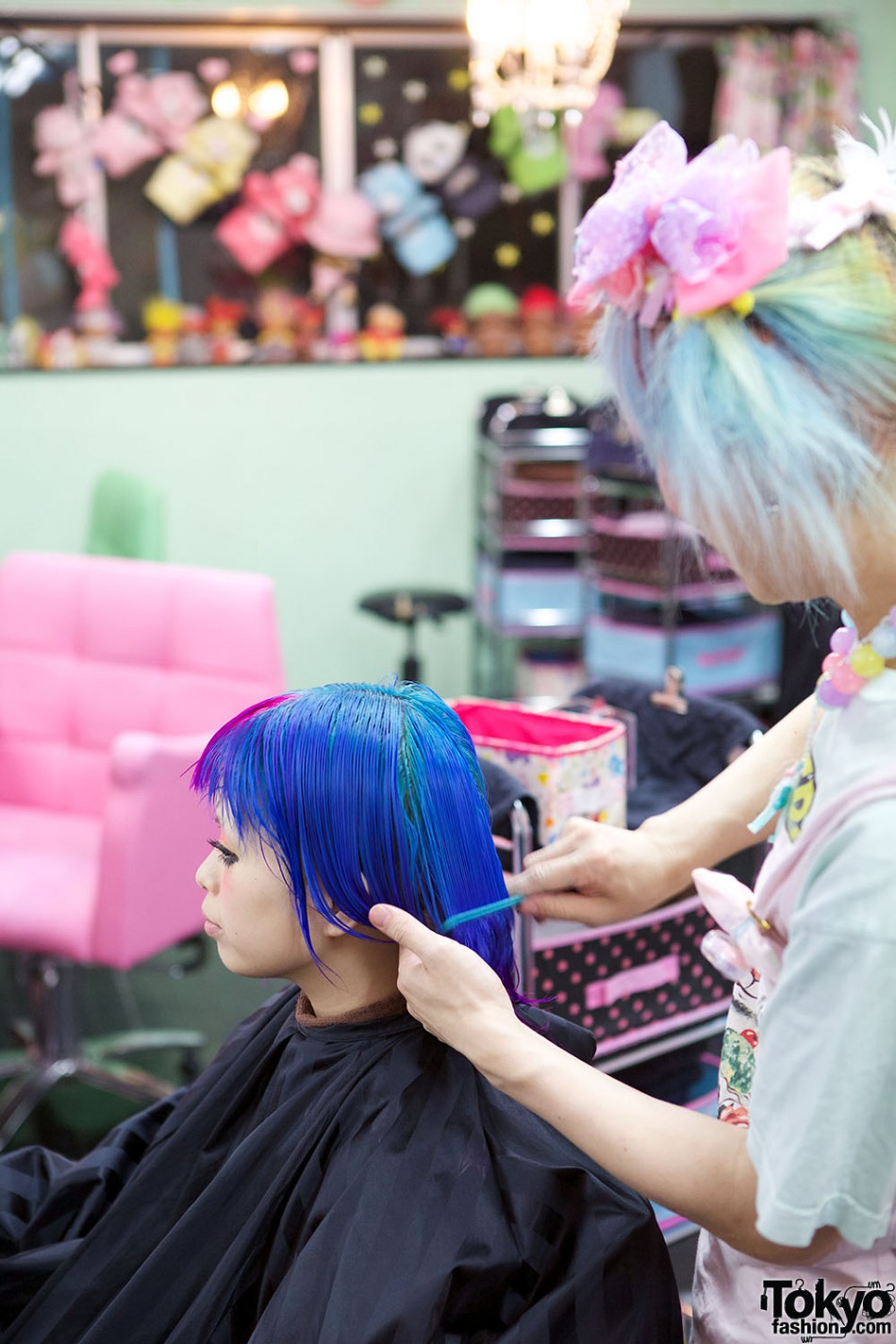 Viva Cute Candy! Kawaii & Colorful Hair Salon in Tokyo – Styling Video ...