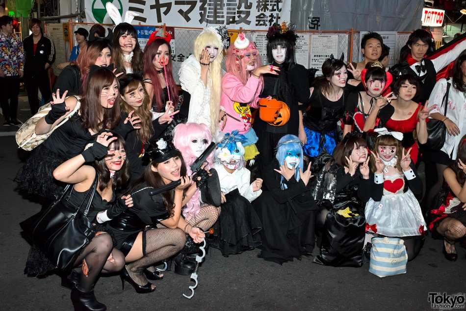 Japan Halloween Costumes – Pictures & Video From Tokyo! – Tokyo Fashion