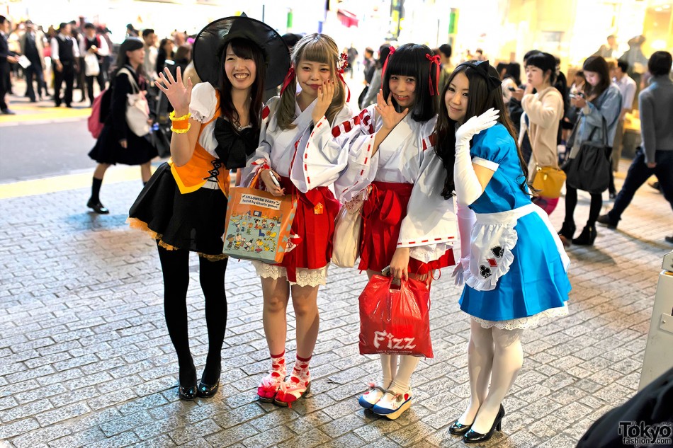 Japan Halloween Costumes – Pictures & Video From Tokyo! – Tokyo Fashion