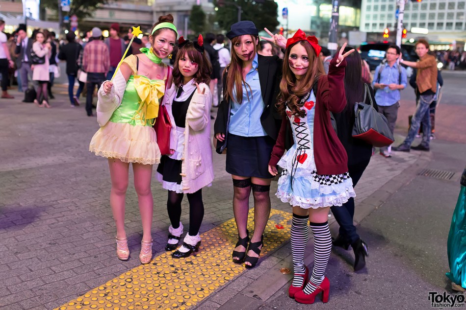 Japan Halloween Costumes – Pictures & Video From Tokyo! – Tokyo Fashion