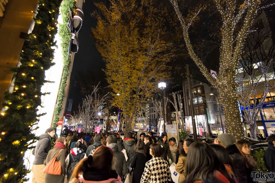 Harajuku Christmas – Omotesando Illumination Pictures 2013 – Tokyo Fashion