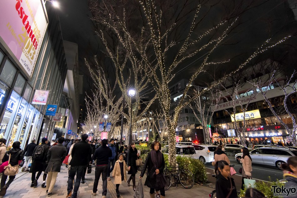 Harajuku Christmas – Omotesando Illumination Pictures 2013 – Tokyo Fashion
