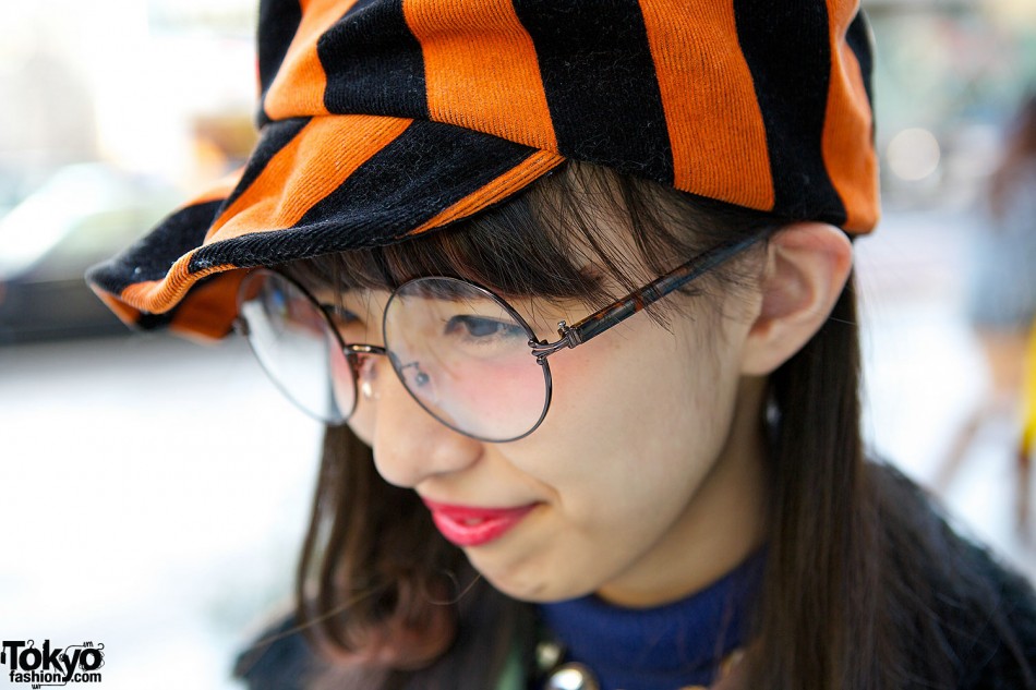 Rolick Harajuku Staffer in Jeffrey Campbell Studded Platforms, Striped ...