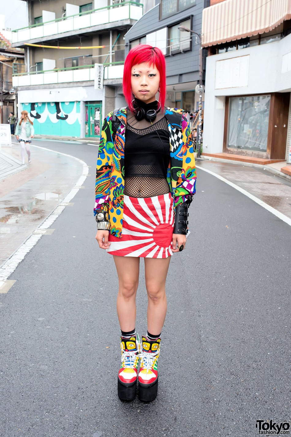 Red Hair, Piercings, Jeremy Scott Platforms, Devilish & Iron Fist in ...