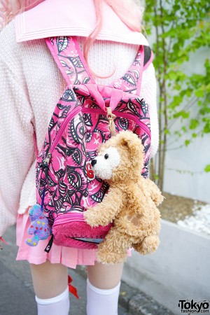 Pink Hair, Pink Fashion, Amazing Nails & Knee Socks in Harajuku – Tokyo ...