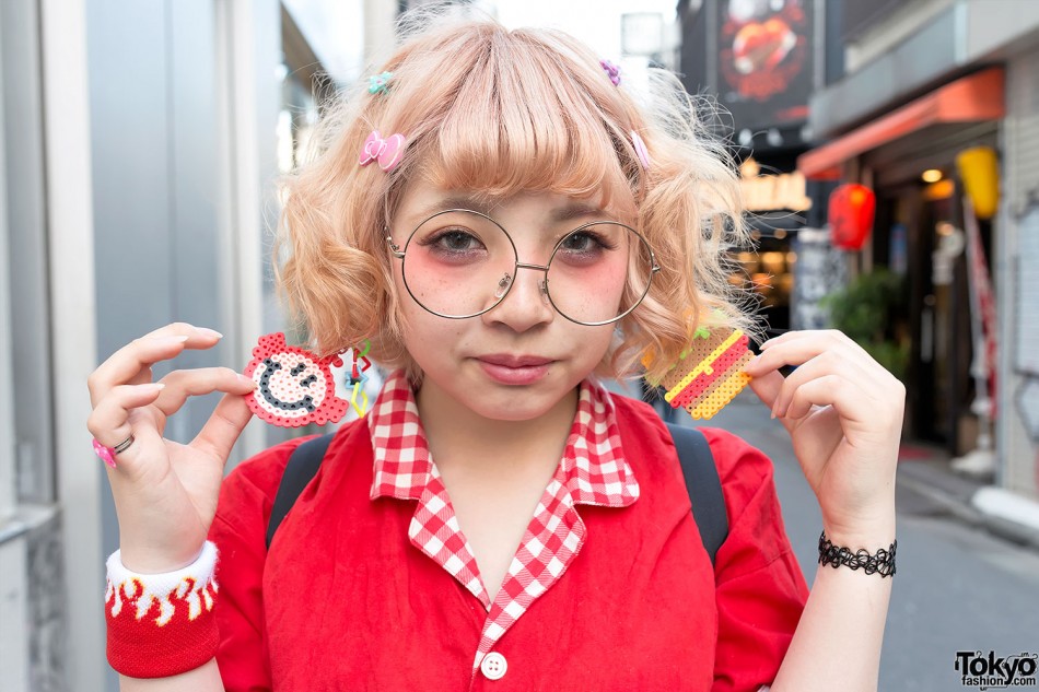 Rainbow Hair, Round Glasses, Astro Boy, Hello Kitty & Mickey Mouse in ...