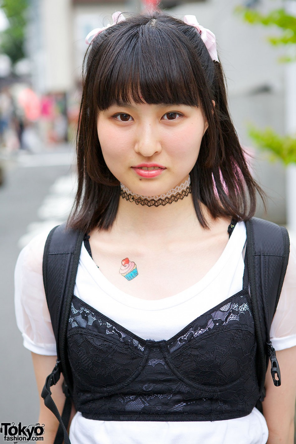 Lace Corset, Kinji Tutu, Platform Sneakers & Nadia Harajuku Accessories ...