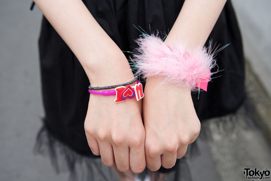 Lace Corset, Kinji Tutu, Platform Sneakers & Nadia Harajuku Accessories ...