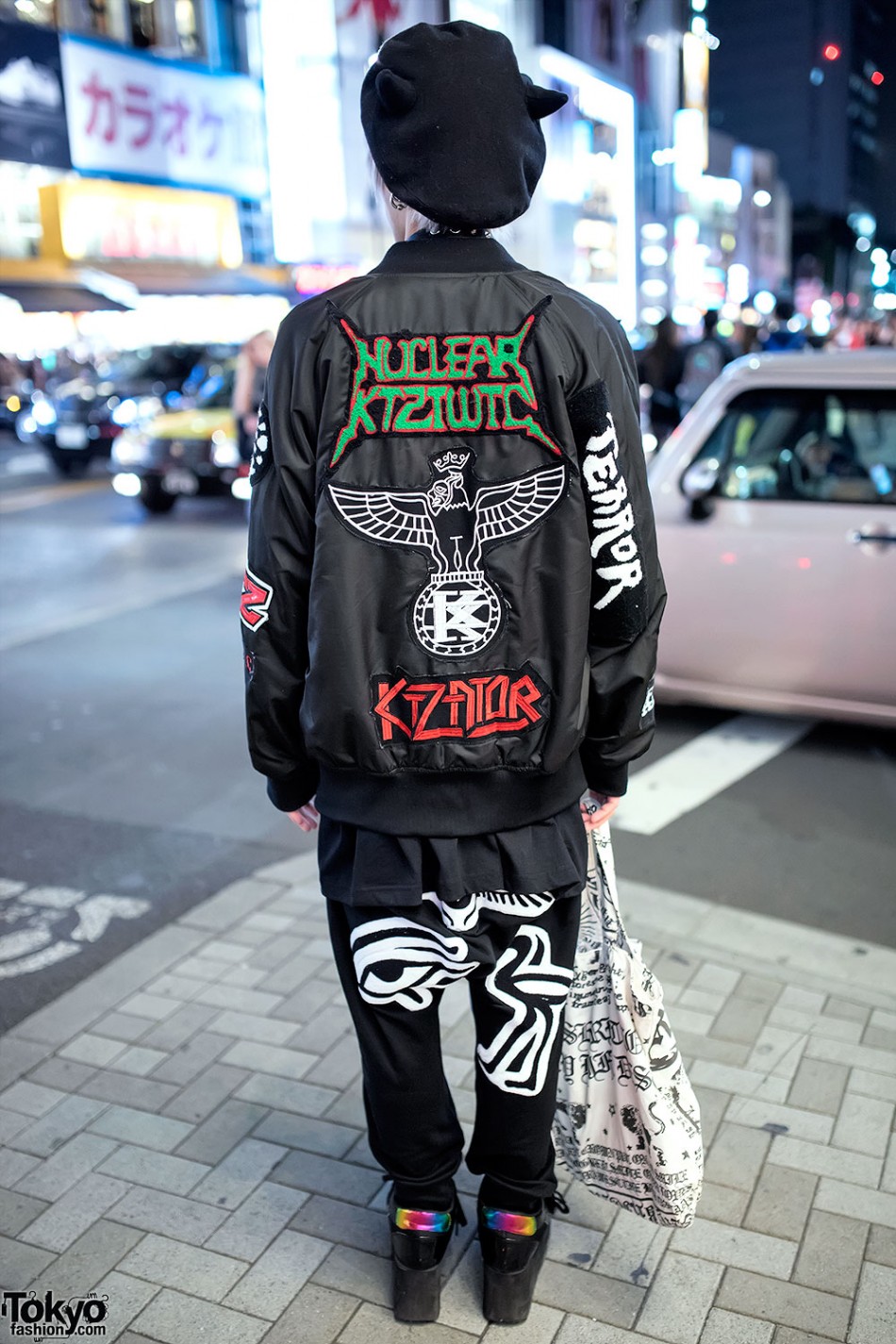 KTZ Patched Bomber, GIZA, Liv-Berty & Umbreon in Harajuku – Tokyo Fashion