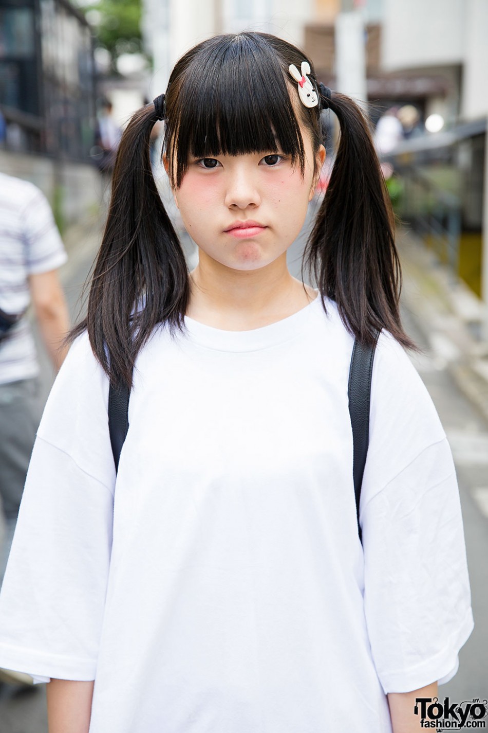 Harajuku Girl w/ Twin Tails, Bunny Hair Clip, WEGO & Spinns Fashion – Tokyo Fashion