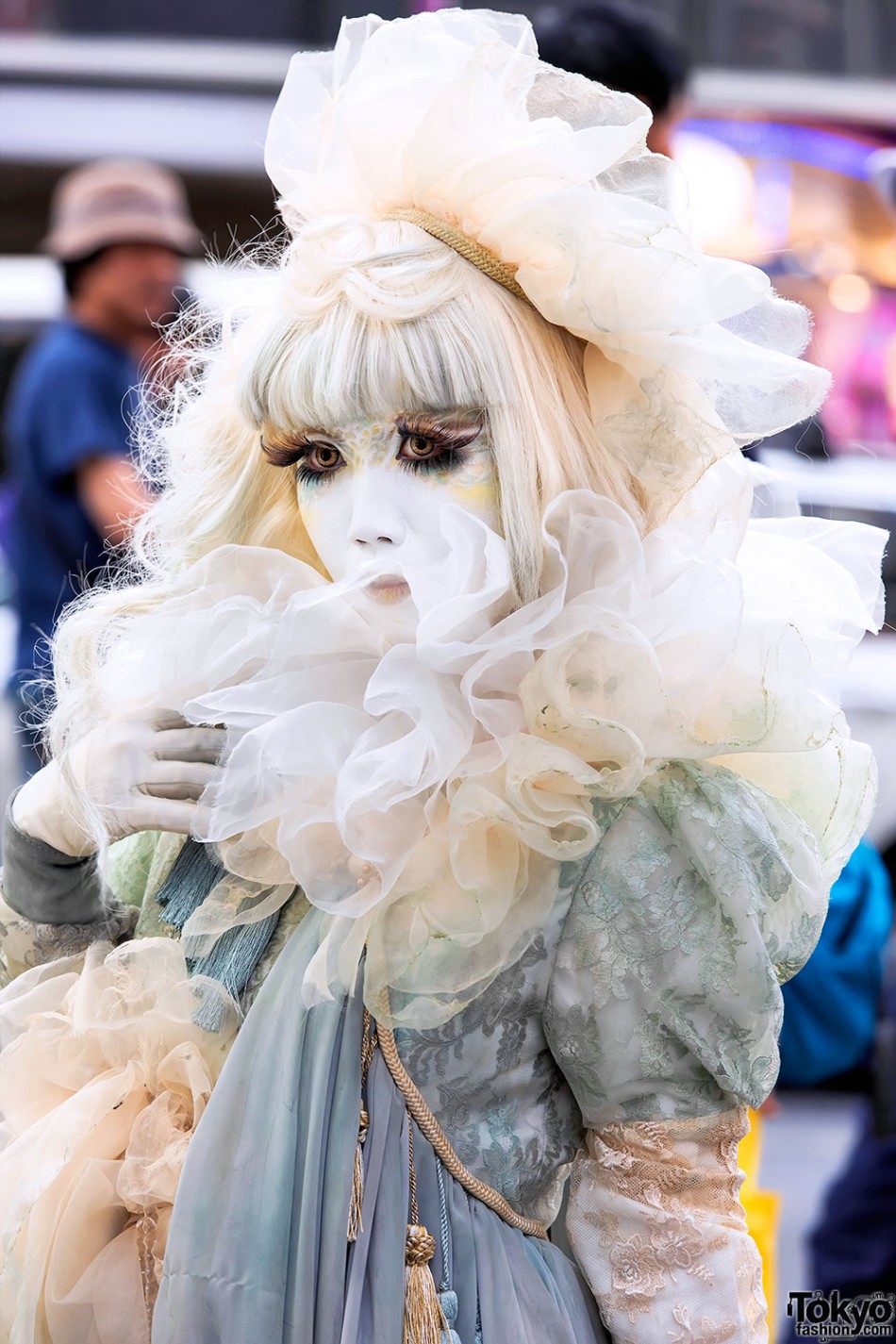 Shironuri Makeup & Remake Vintage Fashion by Minori in Harajuku – Tokyo ...