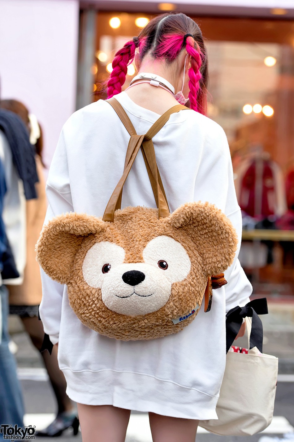 Pink Braids, Hello Kitty Mask, My Melody, Duffy & Little My in Harajuku ...
