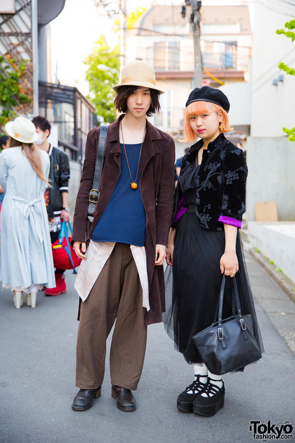 Bunka Fashion College Students in Harajuku Wearing Vintage Styles w/ Dr ...