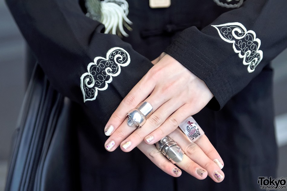 Harajuku Guy’s All Black Style w/ Dolls Kill, UNIF & Vivienne Westwood ...