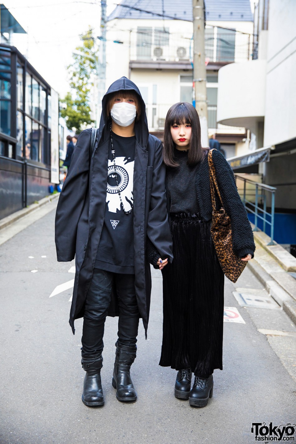 Dark Harajuku Street Styles w/ Long Clothing x Mishka, Shibuya 109 ...