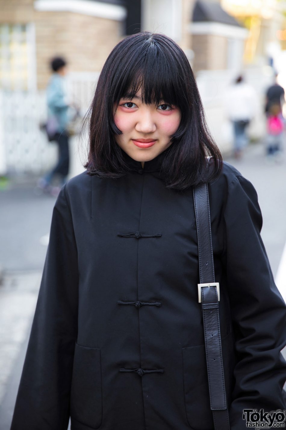 All Black Japanese Minimalist Fashion w/ Comme des Garcons, Jean Paul ...