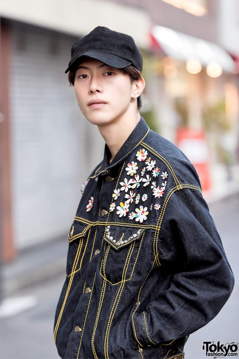 Harajuku Male Models Wearing Lad Musician, Dior Homme, and Vintage ...