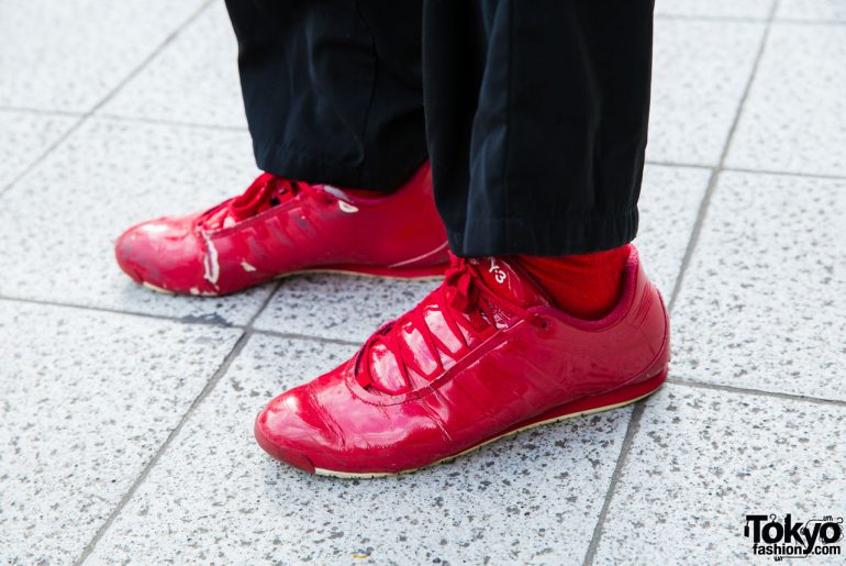 Monochrome +Red Japanese Street Styles w/ Zomu, Yohji Yamamoto ...