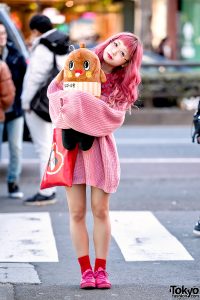 Hikapu in Kawaii Pink Harajuku Street Style w/ Nebaarukun, Swankiss ...
