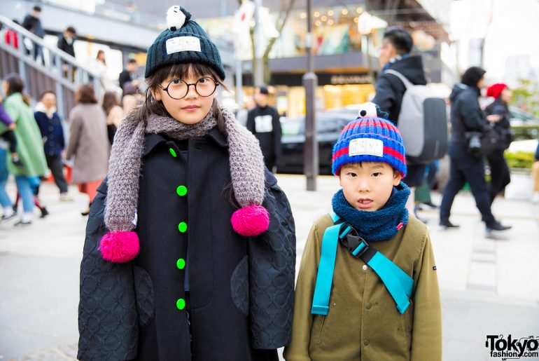 Stylish Harajuku Kids in Adorable Winter Fashion w/ Franky Grow & Boo ...