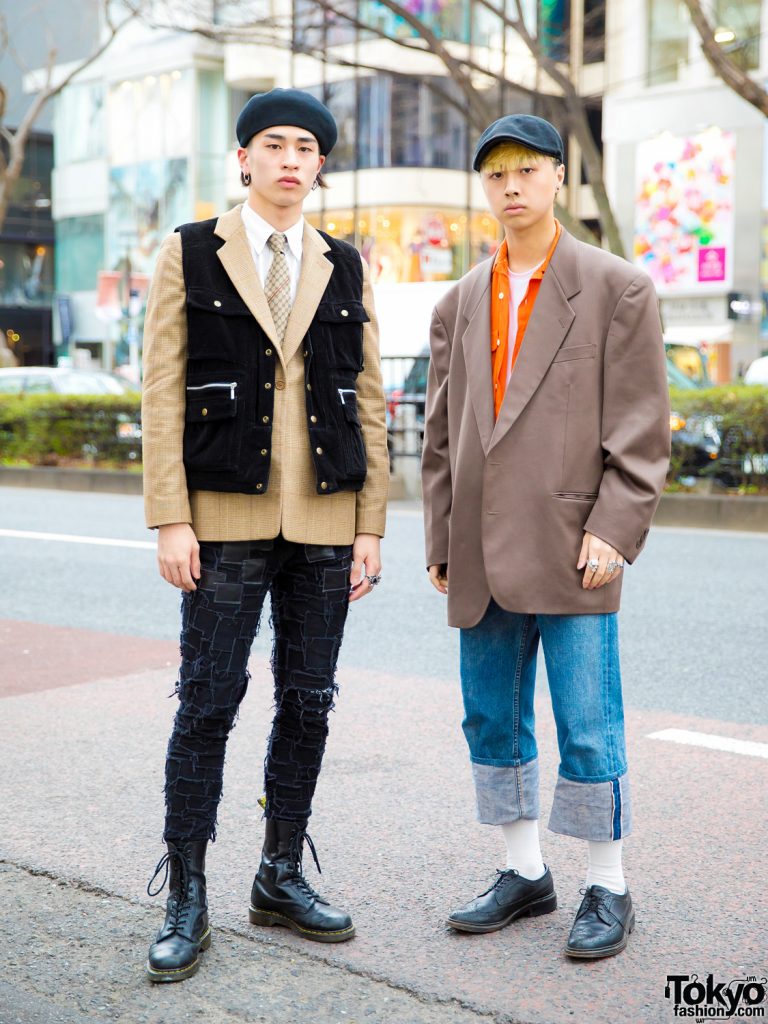 Japanese Menswear Street Styles w/ Alexander McQueen, Giorgio Armani ...