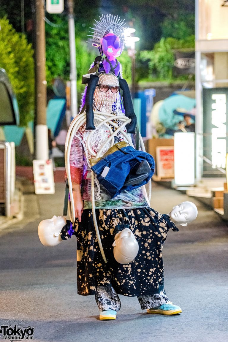 Mannequin Heads & Handmade Avant-Garde Harajuku Street Fashion w ...