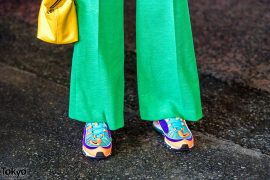 Colorful Retro Japanese Street Style in Harajuku w/ Vintage Fashion ...