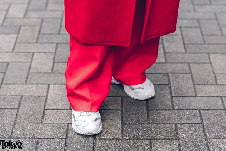 All Red & Mixed Prints Tokyo Street Styles w/ Christopher Nemeth Rope ...