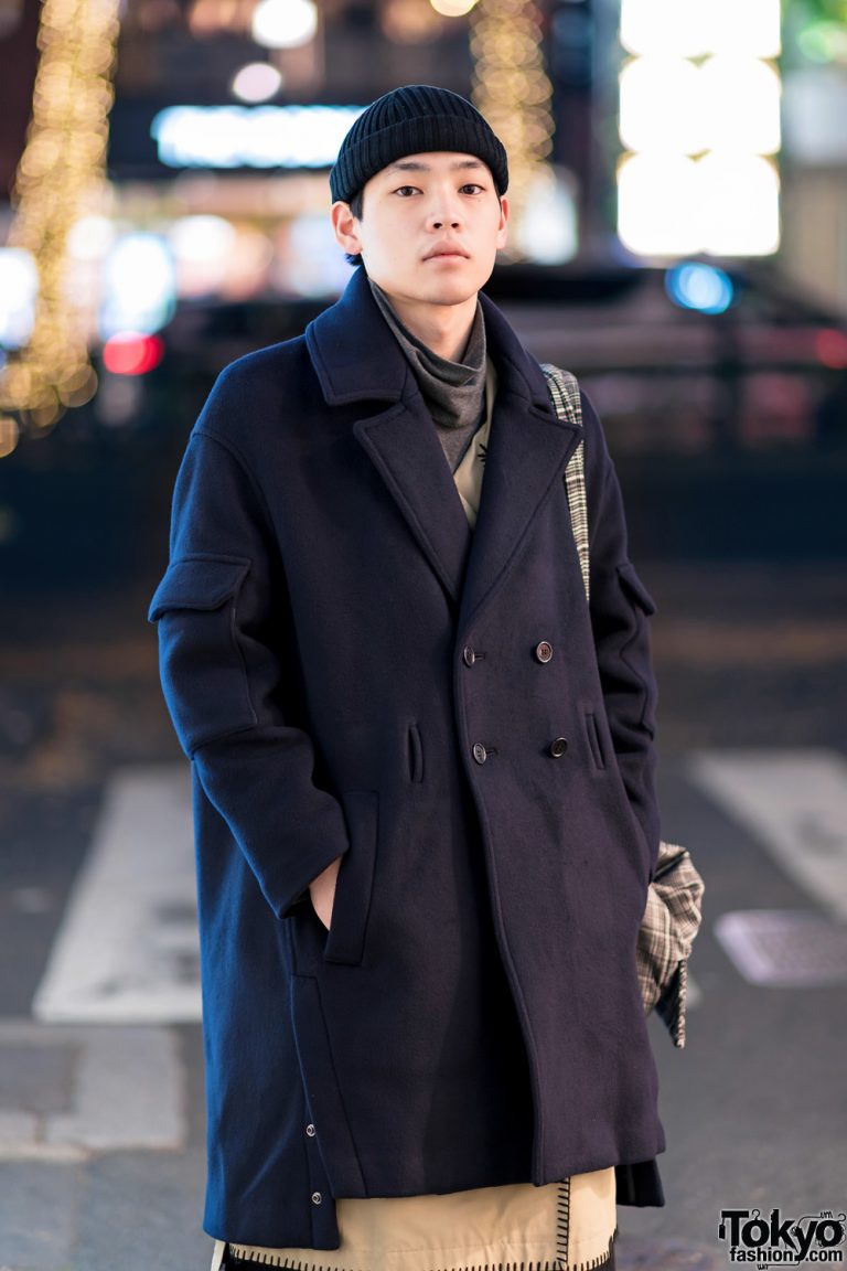 Mens Japanese Street Style w/ Balenciaga Super Wide Leg Jeans, FAD ...