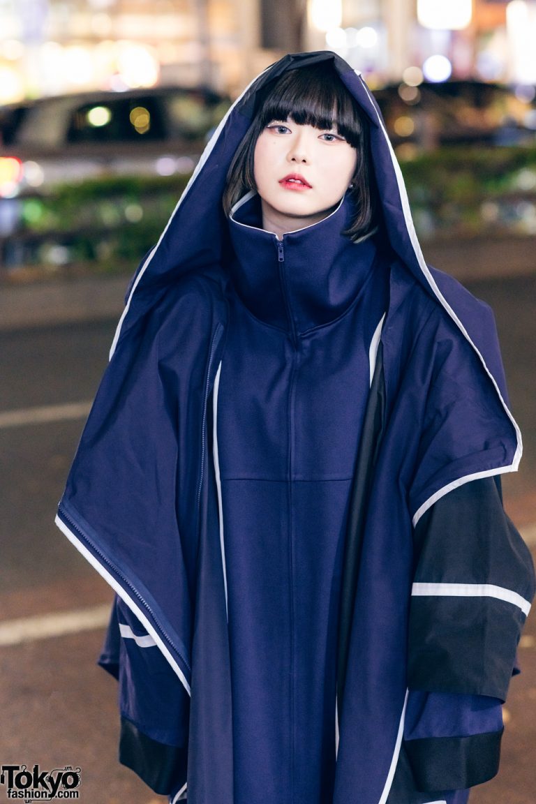 Kemono Hooded Coat & Tokyo Bopper Platform Shoes Harajuku Street Style ...