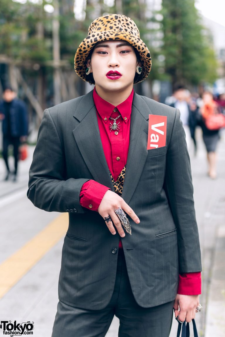 Japanese Street Styles w/ Two-Tone Hair, Leopard Hat, Faith Tokyo ...