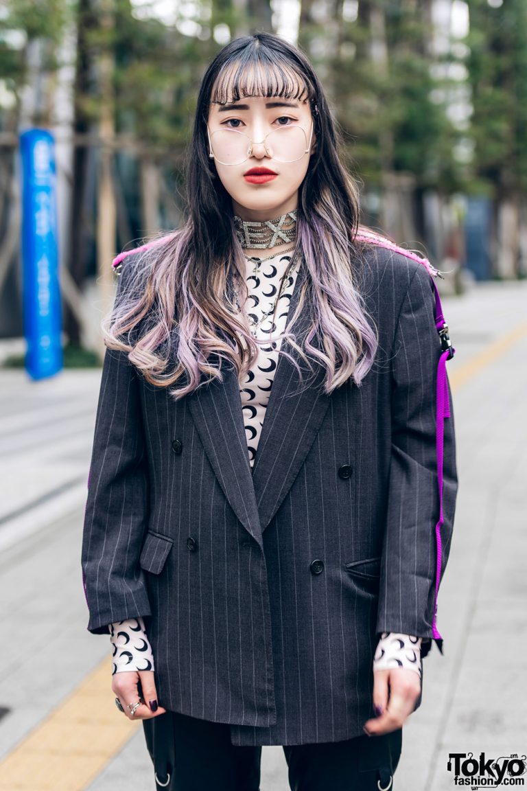 Japanese Street Styles w/ Two-Tone Hair, Leopard Hat, Faith Tokyo ...