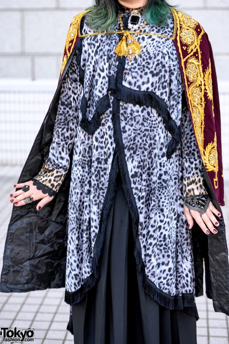 Handmade Leopard Print Top at Bunka Fashion College – Tokyo Fashion