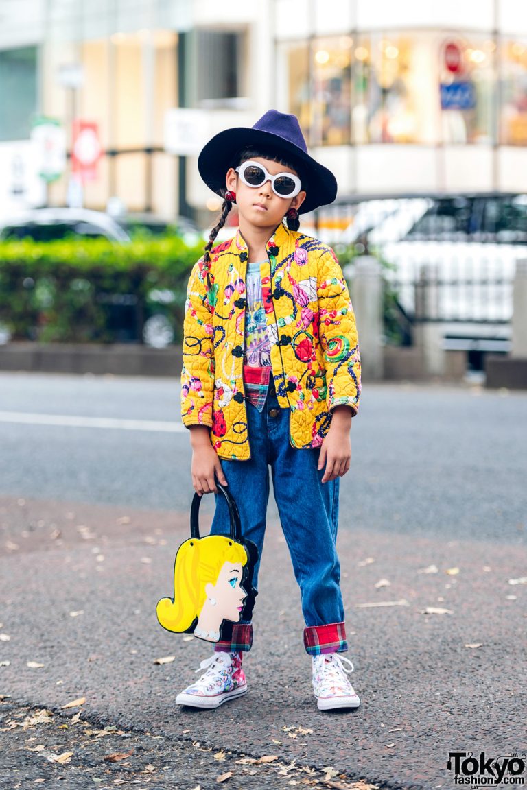 Vintage Japanese Kids Street Fashion in Harajuku w/ Honey Supply ...
