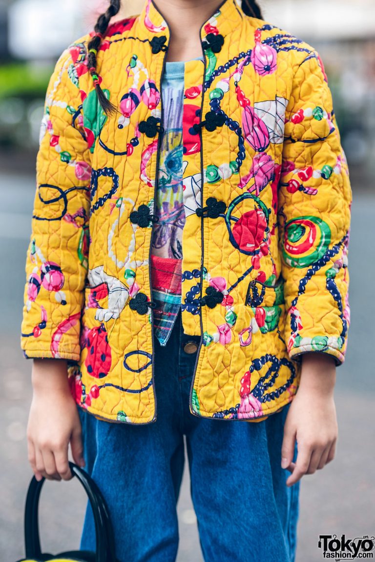 Vintage Japanese Kids Street Fashion in Harajuku w/ Honey Supply ...