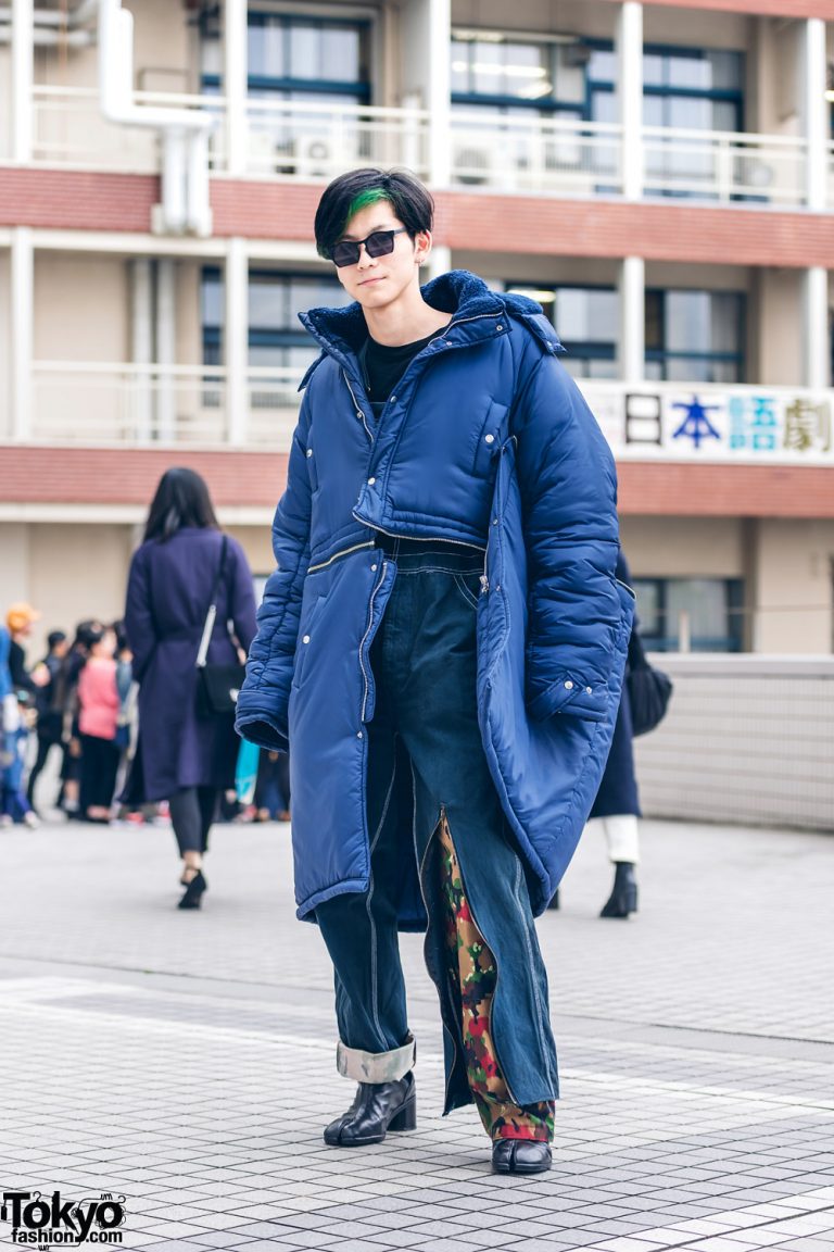 Puffer Coat Fashion in Shinjuku – Tokyo Fashion