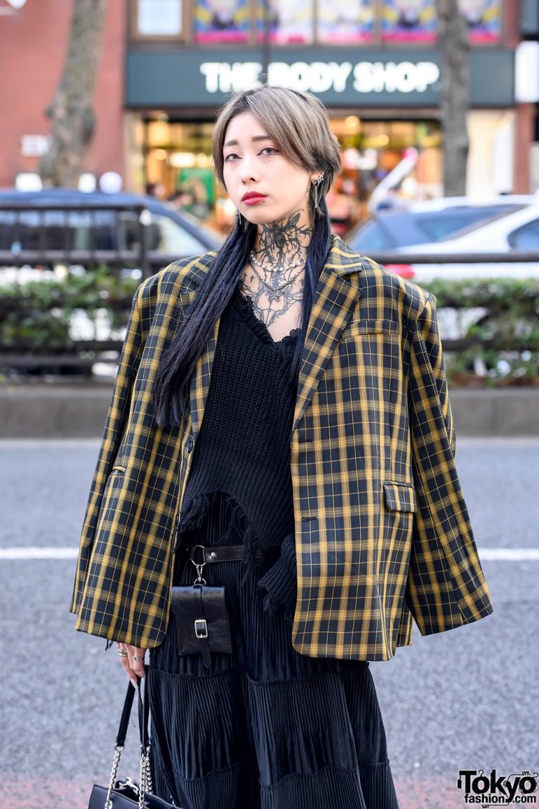 Japanese Tattoo Model in Tokyo – Tokyo Fashion