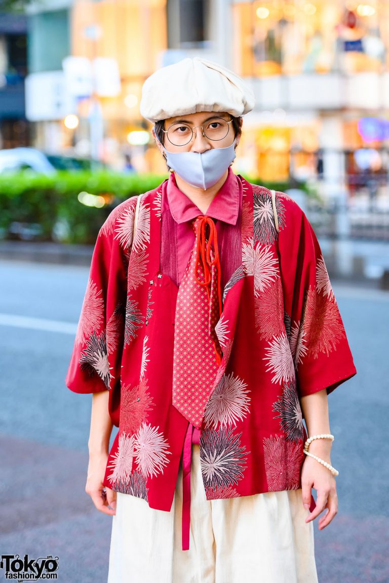 Harajuku Guys’ Color-Coordinated Street Styles w/ Kimono Jacket ...